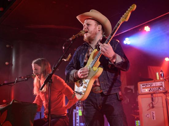 Sheepdogs Ewan Currie Ryan Gullen Sam Editorial Stock Photo - Stock ...