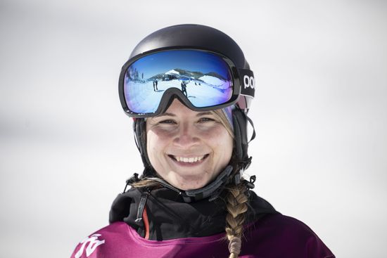 Romy Tschopp Switzerland Poses During Training Editorial Stock Photo ...