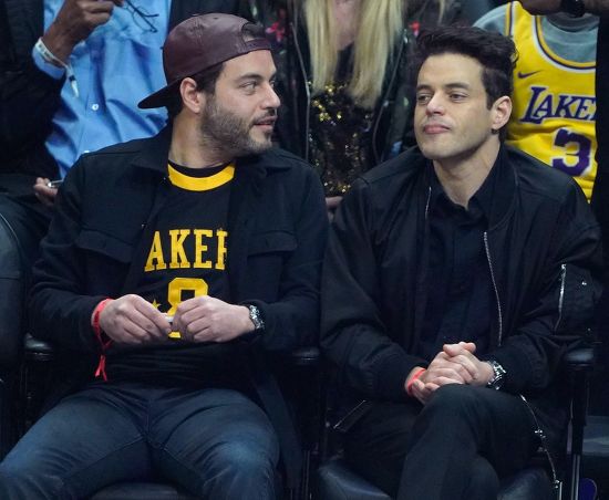 Rami Malek Twin Brother Sami Malek Editorial Stock Photo - Stock Image ...