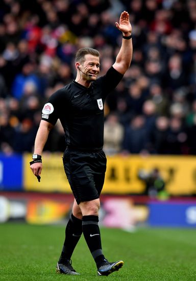 Referee Anthony Backhouse Editorial Stock Photo - Stock Image ...
