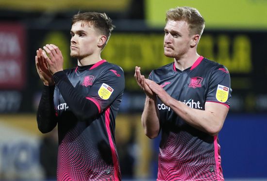 Exeter City Players Jack Sparkes Archie Editorial Stock Photo - Stock ...