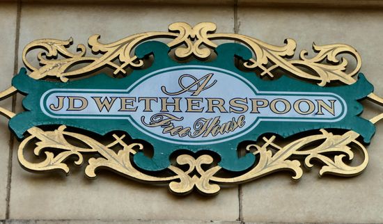 Jd Wetherspoons Sign Wetherspoons Stop Selling Editorial Stock Photo ...