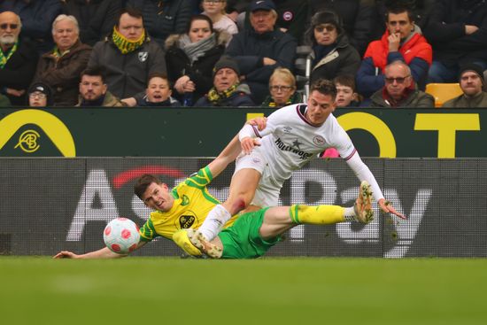 Sam Byram Norwich City Tackles Sergi Editorial Stock Photo - Stock ...