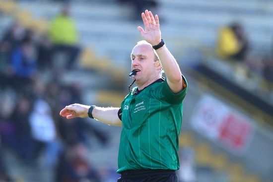 Wexford Vs Offaly Referee Nathan Wall Editorial Stock Photo - Stock ...