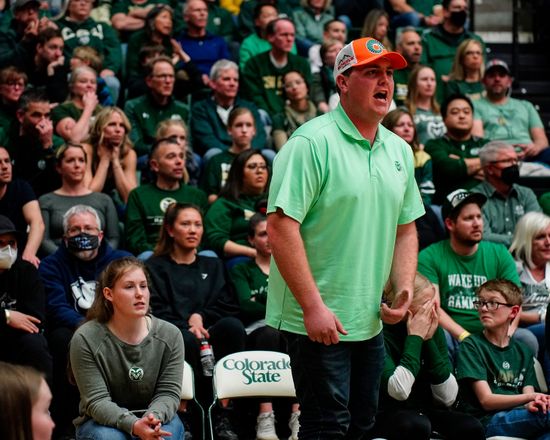Colorado State Fan Angry Over Foul Editorial Stock Photo - Stock Image ...