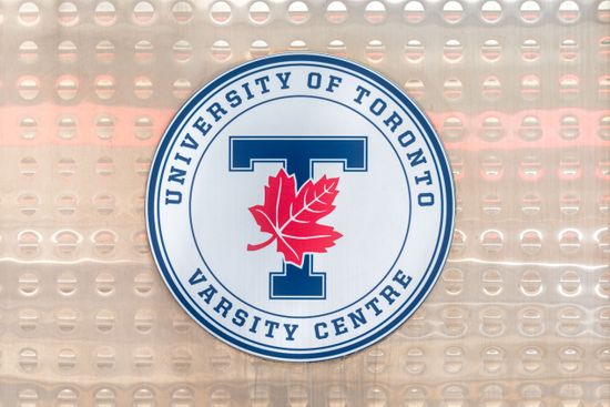 Logo Sign University Toronto Varsity Centre Editorial Stock Photo ...