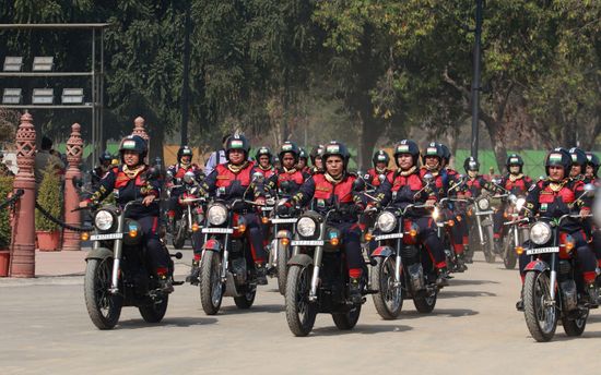 Indian Border Security Force Bsf Flags Editorial Stock Photo - Stock ...
