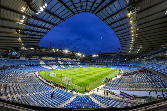 General View Inside Etihad Stadium During Editorial Stock Photo - Stock ...