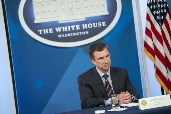 Geoff Martha Ceo Medtronic Listens Us Editorial Stock Photo - Stock ...