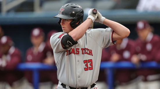 Texas Tech Red Raiders Infielder Ryan Editorial Stock Photo - Stock ...
