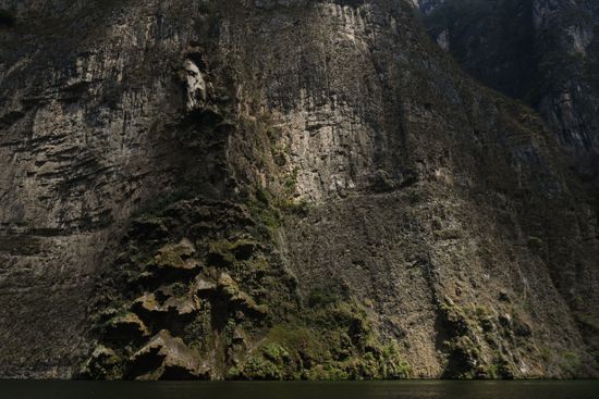 Christmas Tree Formation Sumidero Canyon National Editorial Stock Photo ...