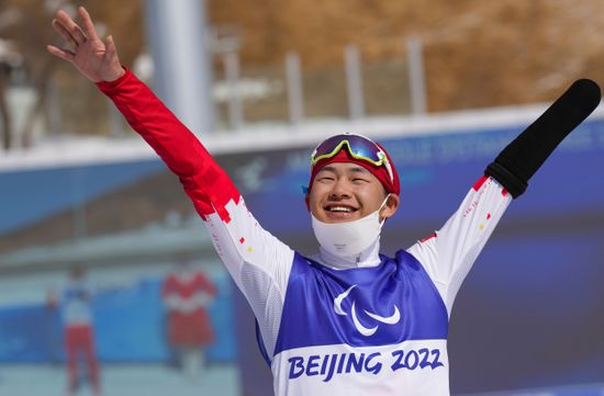 Cai Jiayun China Celebrates After Para Editorial Stock Photo - Stock ...