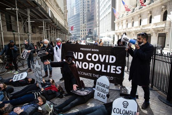 Activists Participate Diein Outside New York Editorial Stock Photo ...