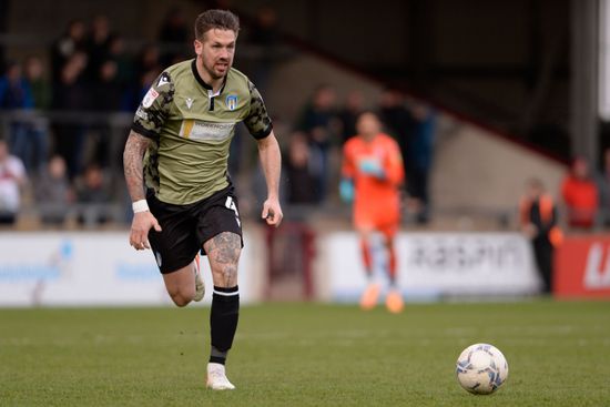 Colchester United Luke Chambers 4 Attacking Editorial Stock Photo ...