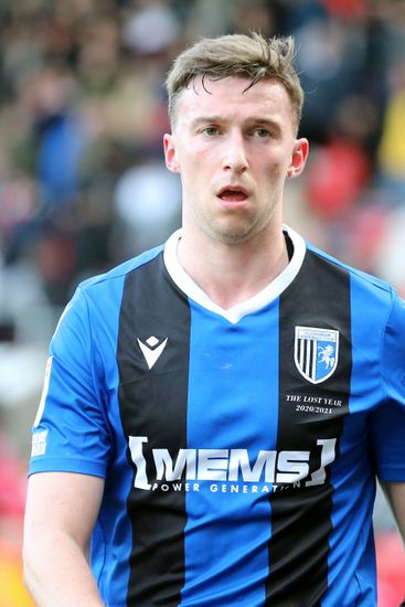 Gillingham Defender Conor Masterson 15 During Editorial Stock Photo ...