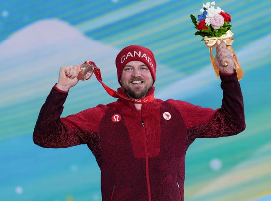 Bronze Medalist Tyler Turner Canada Poses Editorial Stock Photo - Stock ...
