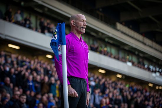 Assistant Referee Stephen Finch During Efl Editorial Stock Photo ...