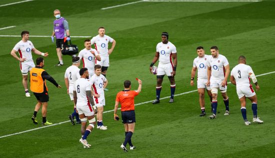 England Vs Ireland Referee Matthew Carley Editorial Stock Photo - Stock ...