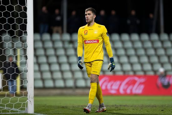 Lommels Goalkeeper Jari De Busser Pictured Editorial Stock Photo ...