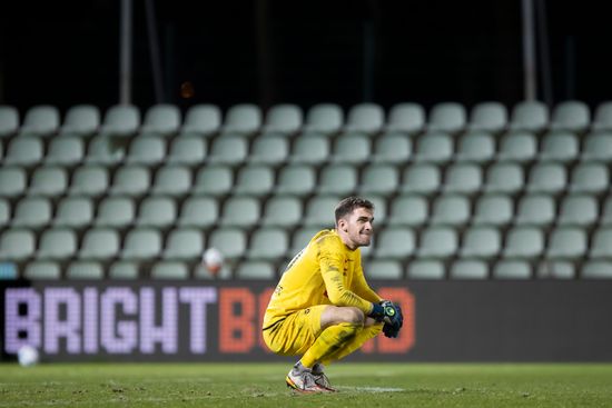 Lommels Goalkeeper Jari De Busser Looks Editorial Stock Photo - Stock ...