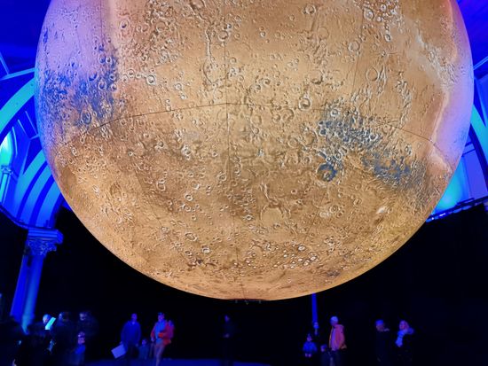 Planet Mars Named After Roman God Editorial Stock Photo - Stock Image ...