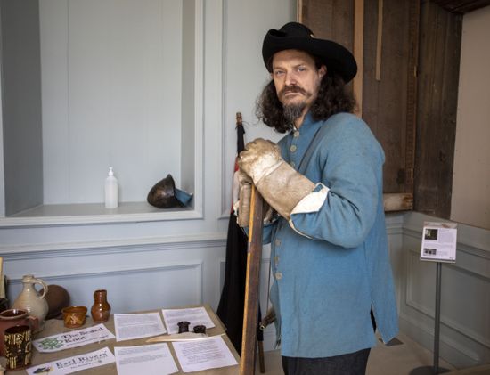 Sealed Knot Reenactor Derek Monger Dressed Editorial Stock Photo ...