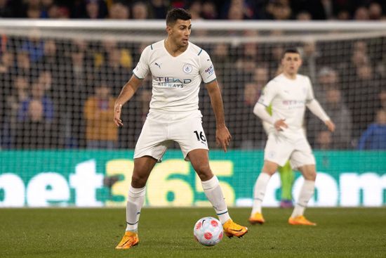 Manchester City Midfielder Rodri 16 During Editorial Stock Photo ...