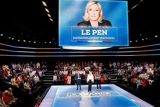 French Farright Rassemblement National Rn Party Editorial Stock Photo ...