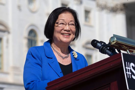 Democratic Senator Hawaii Mazie Hirono Joins Editorial Stock Photo ...