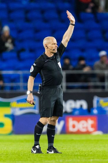 Referee Andy Woolmer Action During Efl Editorial Stock Photo - Stock ...