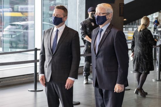 Foreign Minister Gudlaugur Thor Thordarson Isl Editorial Stock Photo ...