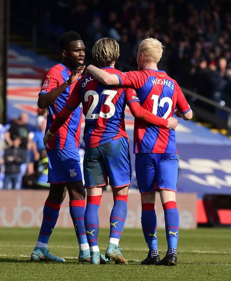 Goal Celebrations Will Hughes Crystal Palace Editorial Stock Photo ...