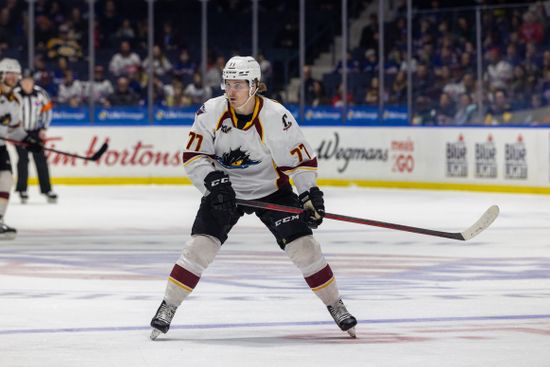 Cleveland Monsters Forward Tyler Angle 77 Editorial Stock Photo - Stock ...