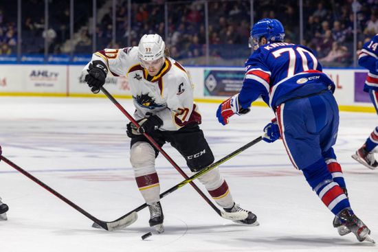 Cleveland Monsters Forward Tyler Angle 77 Editorial Stock Photo - Stock ...
