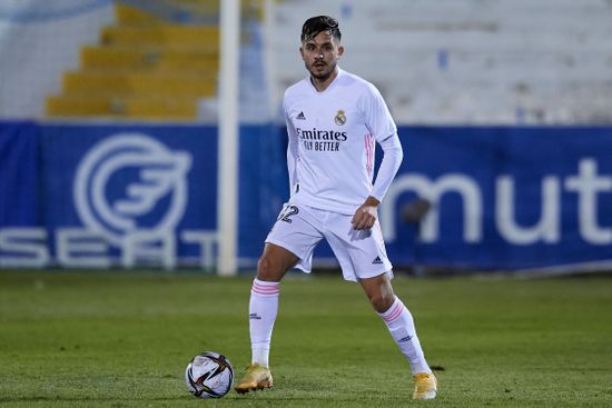 Victor Chust Real Madrid Action During Editorial Stock Photo - Stock ...