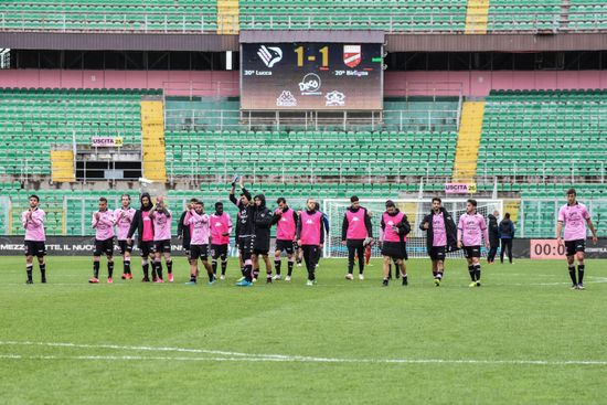 Palermo Players After Serie C Match Editorial Stock Photo - Stock Image ...