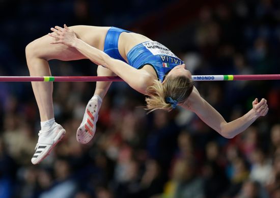 Elena Vallortigara Italy Competes Womens High Editorial Stock Photo ...