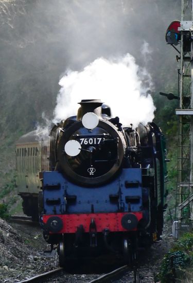 Br Standard Class 4 No 76017 Editorial Stock Photo - Stock Image ...