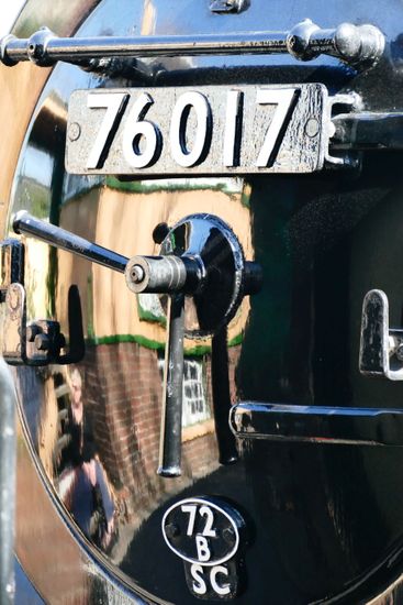 Br Standard Class 4 No 76017 Editorial Stock Photo - Stock Image ...