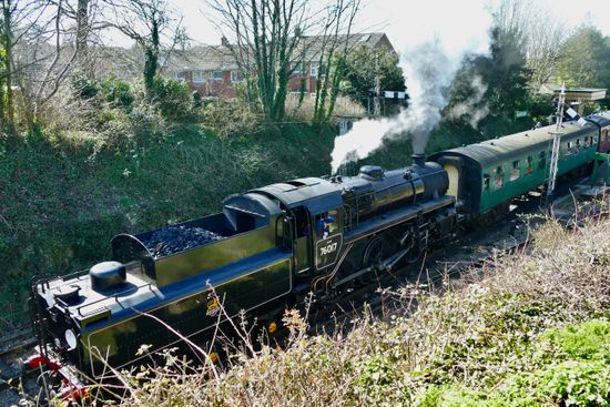 Br Standard Class 4 No 76017 Editorial Stock Photo - Stock Image ...