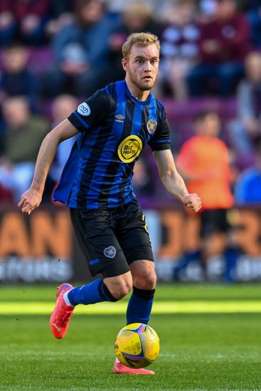 Hearts Nathaniel Atkinson During Cinch Scottish Editorial Stock Photo ...