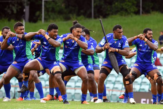 Fijian Drua Players Perform Traditional Bole Editorial Stock Photo ...