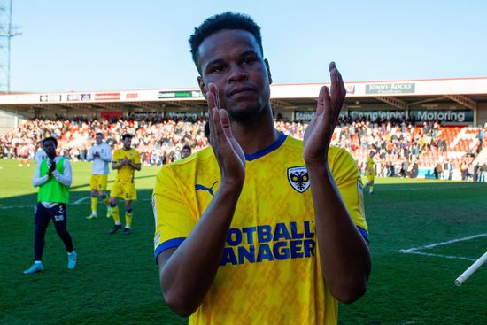 Afc Wimbledon Forward Derick Osei Yaw Editorial Stock Photo - Stock ...