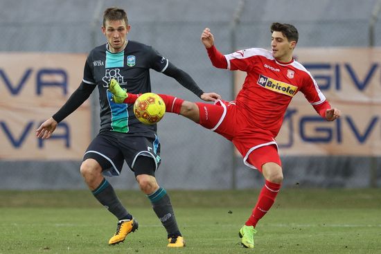 Niccol Marcellusi Carpi Fc Luca Miracoli Editorial Stock Photo - Stock ...