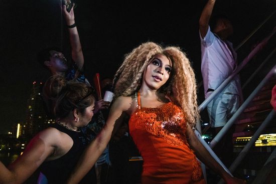 Thai Drag Queen Angele Anang Performs Editorial Stock Photo - Stock ...