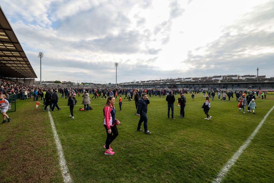 Armagh Vs Kerry Crowds Storm Pitch Editorial Stock Photo - Stock Image ...