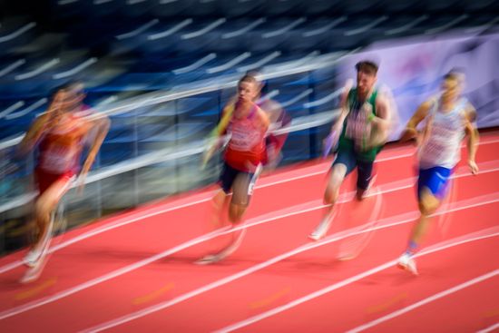 Mens 4x400m Relay Irelands Cillin Greene Editorial Stock Photo - Stock ...