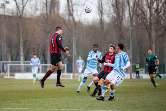 Riad Tahar Ac Milan Christopher Attys Editorial Stock Photo - Stock ...