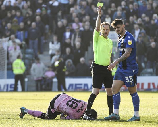 Gavin Ward Match Referee Gives Charlie Editorial Stock Photo - Stock ...