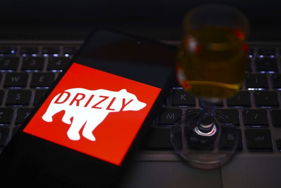 Glass Liquid Drizly App Logo Displayed Editorial Stock Photo - Stock ...